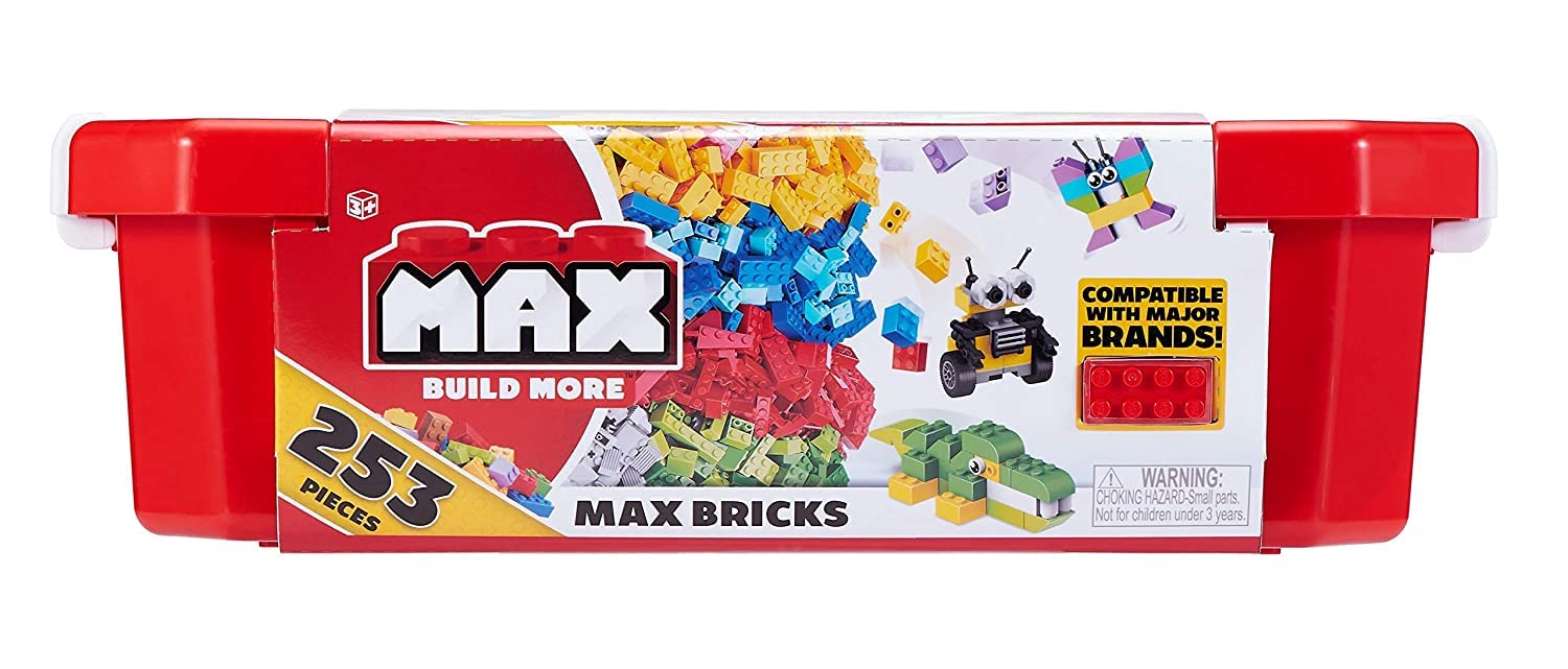 Max Build More Construction Value Brick Pack 253 Pieces