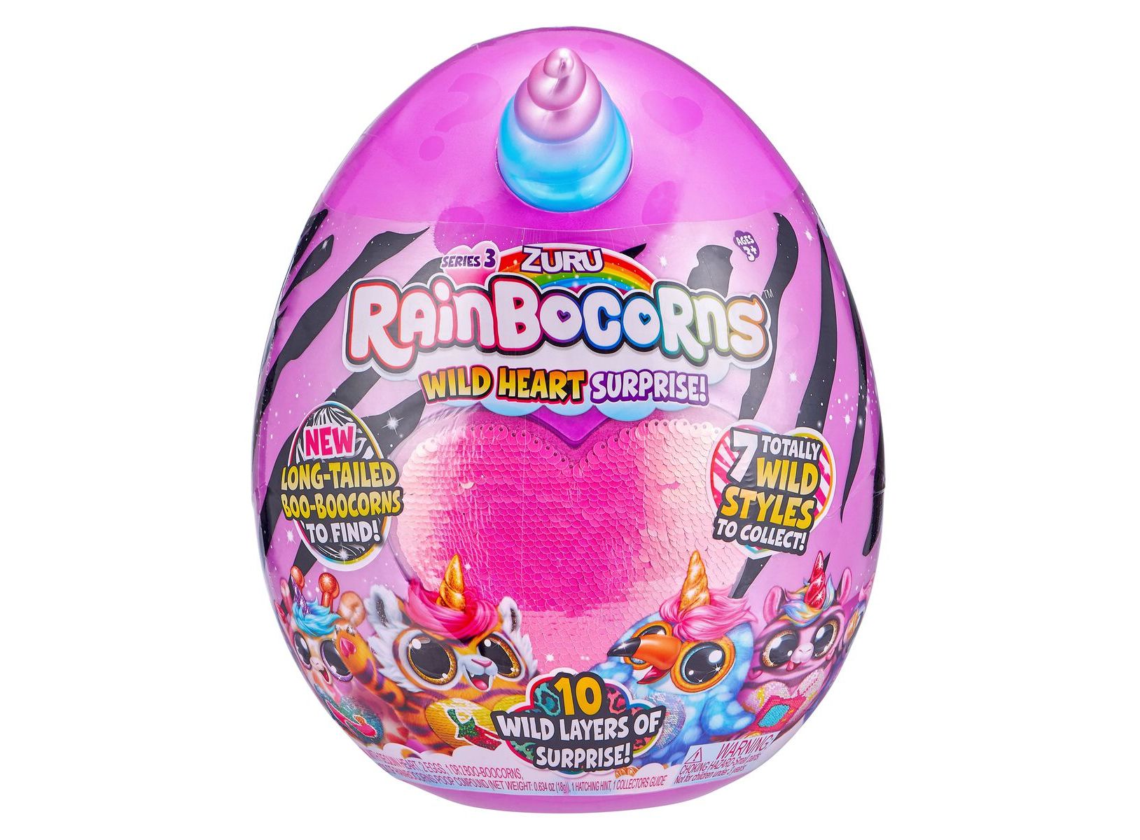 Brands :: Rainbocorns :: Rainbocorns Wild Heart Surprise Series 3 blue ...