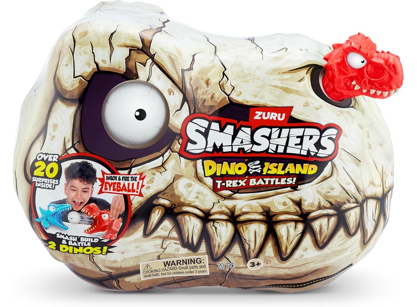Brands :: Smashers :: Smashers Dino Island Mini T-Rex Battles With Red ...