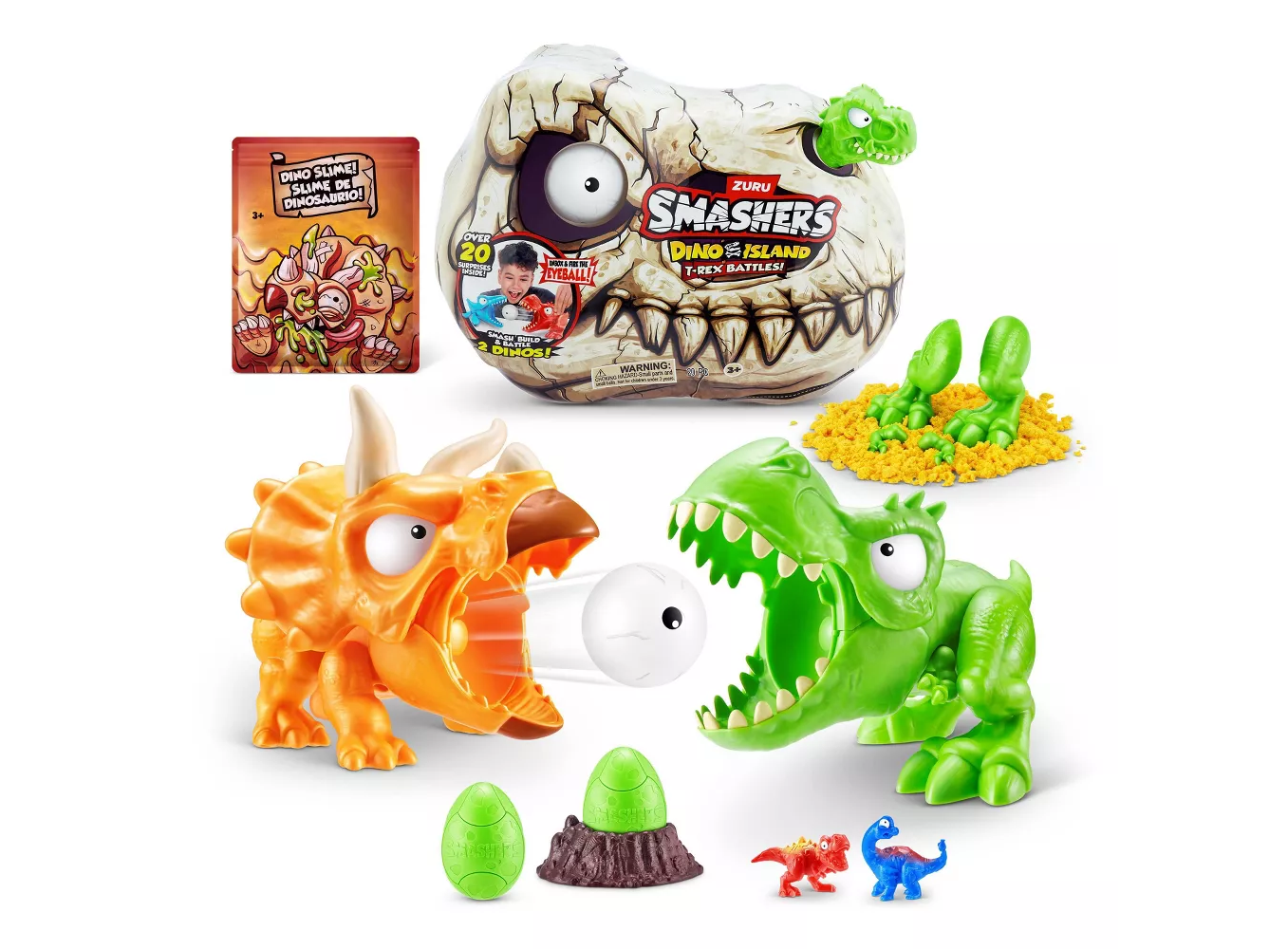 Brands :: Smashers :: Smashers Dino Island Mini T-Rex Battles With ...