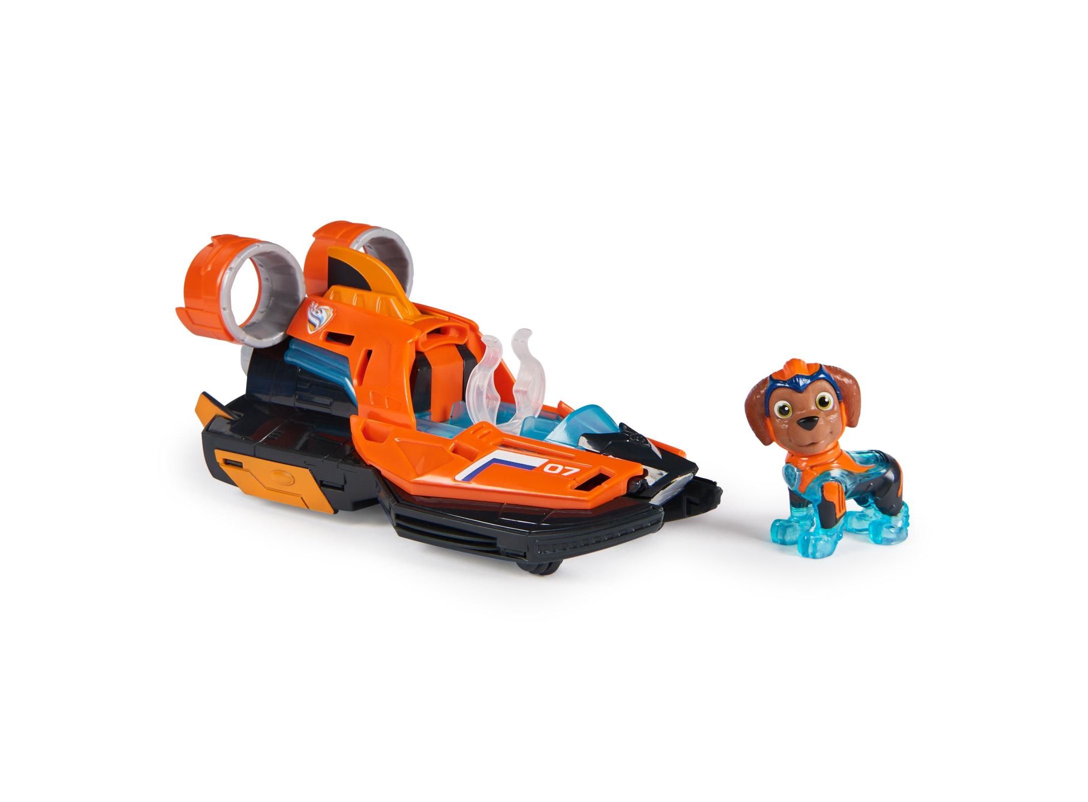 Paw Patrol The Mighty Movie Zuma Figure Speedboat