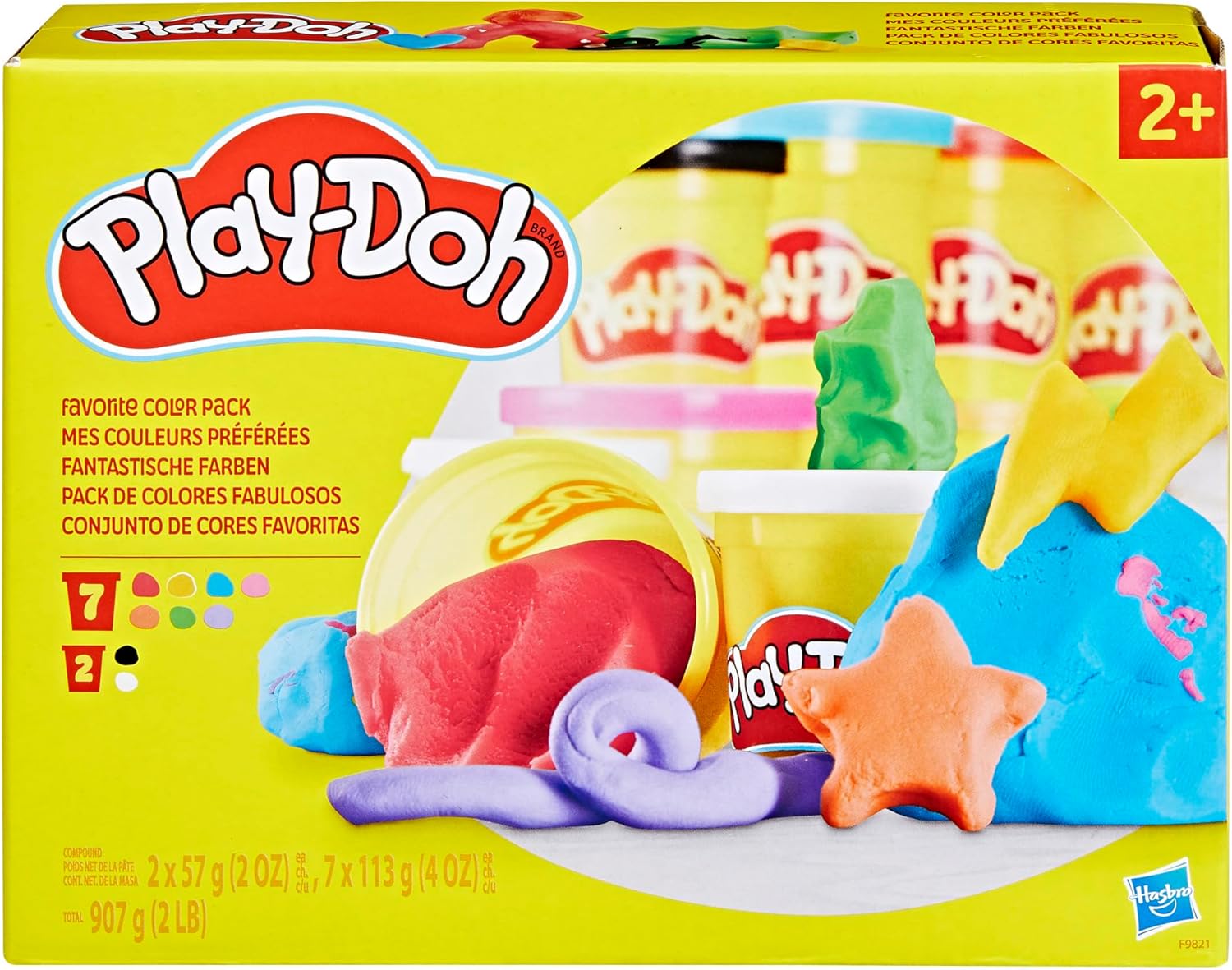 Brands :: Play Doh :: Play-Doh 9 Pack Favorite Color Set, Assorted ...
