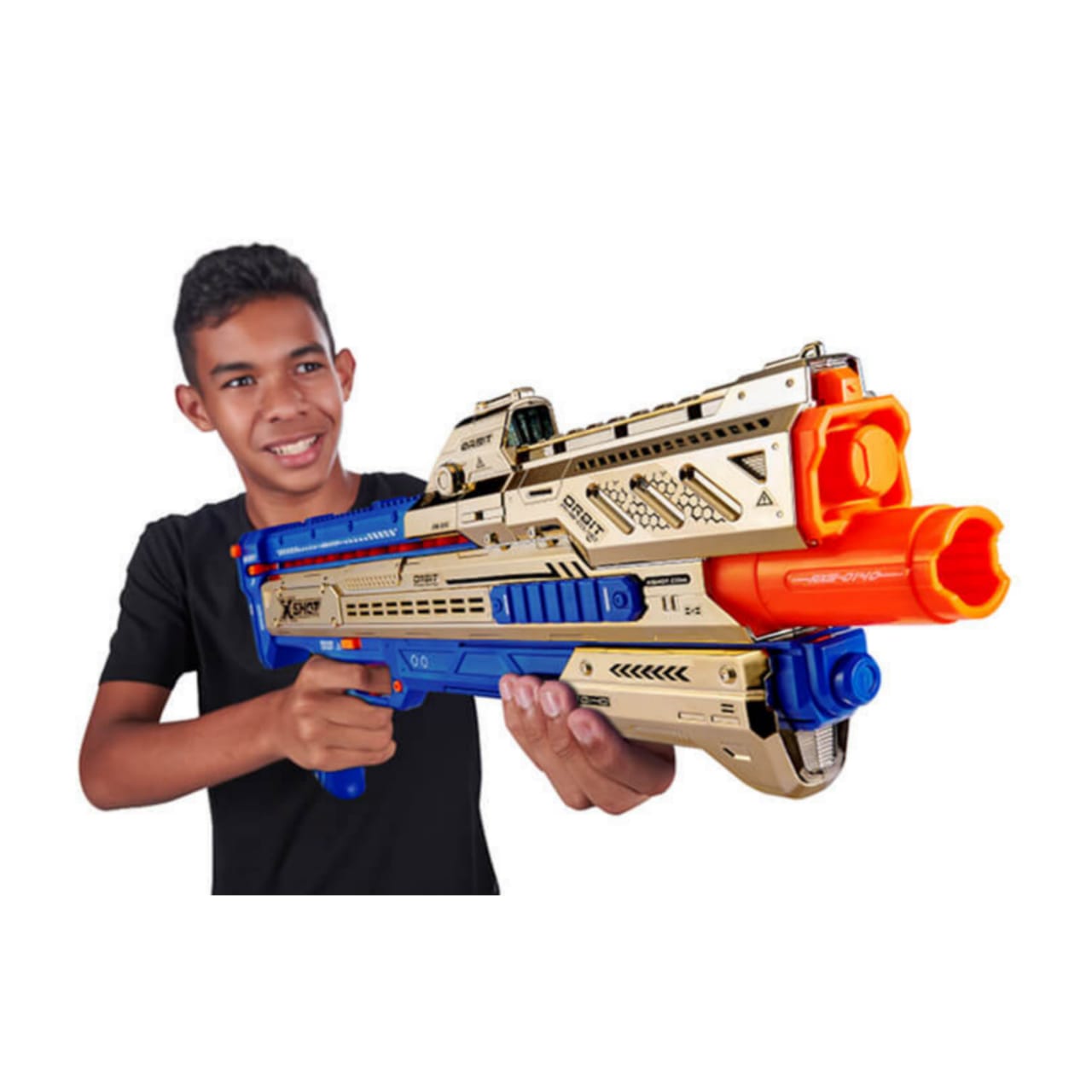 X-Shot Chaos Golden Orbit Blaster Royale Edition